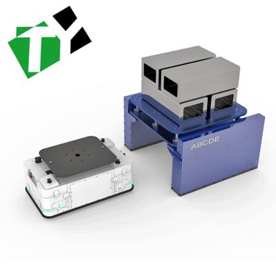 China Enhance Your Warehouse Efficiency with Industrial AGV Vehicle Maximum Load Capacity Up To 500 Kg Maximum Speed Up To 2 M/s for sale