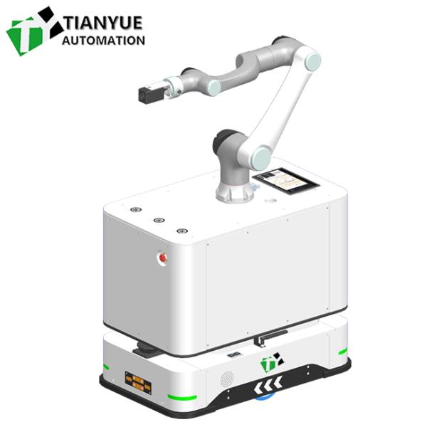 Quality AMR Autonomous Mobile Robot with ±1° Angular Accuracy Featuring Lidar Obstacle Avoidance and Robot Arm Payload for sale