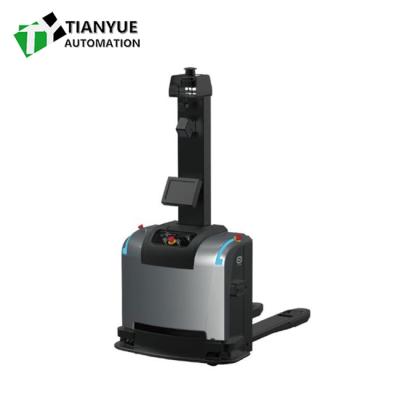 China Intelligent Unmanned Forklift with 1.5m/s Operating Speed, 1500kg Rated Load Capacity, and Lithium Iron Phosphate Battery for sale