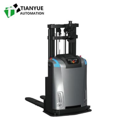 China Intelligent Unmanned Forklift with 3000mm Lifting Height 35mm Fork Minimum Height and 8h Endurance Time for Industrial Material Handling for sale