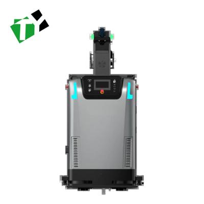 China Intelligent Unmanned Forklift with 800KG Load Capacity, 8h Endurance Time, and ±5mm Stop Precision for Heavy Duty Material Handling for sale