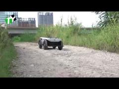 48V UGV Wire-Controlled Four Wheel Drive Chassis Load 500kg IP44 Protection