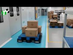 Logistics AGV automated guided vehicle robot 1000kg Two-Wheel Differential Drive