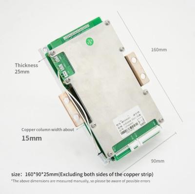 China 12V - 72V bateria de lítio BMS do lítio BMS System 3S-24S 100A 120A 150A 200A 250A Lifepo4 à venda
