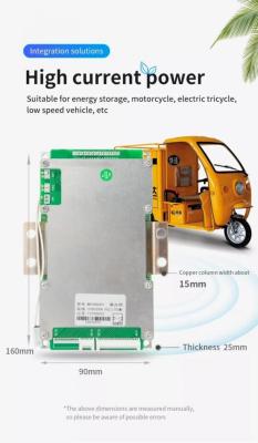 Cina 12V - 72V batteria al litio BMS del litio BMS System 3S-24S 100A 120A 150A 200A 250A Lifepo4 in vendita