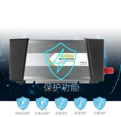 Cina Invertitore 12v di corrente alternata di CC 1.5KW ad alta efficienza modificata solare dell'invertitore della sinusoide 230V in vendita