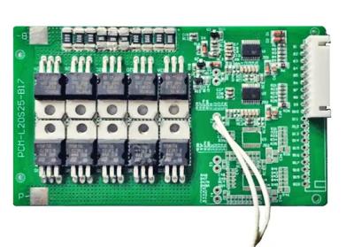 Китай система 40A 60A 80A иона 10-17S Li/Lifepo4 умная BMS для блока батарей 36v 48v 60v продается