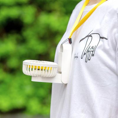 Cina Fan pratico d'attaccatura portatile della collana della mini di USB tasca ricaricabile di piegatura in vendita