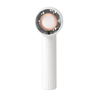 Cina Fan ricaricabile bianco del generatore eolico 2000mAh Mini Portable USB del ventilatore da tavolo alto in vendita