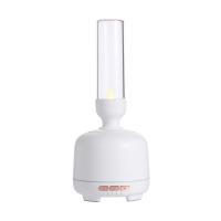 China Two Spray Port Essential Oil Diffuser Changeable LED Light Aromatherapy Scent Diffuser Machine Candle Mini Humidifier for sale
