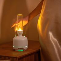 China Two Spray Port Essential Oil Diffuser Changeable LED Light Aromatherapy Scent Diffuser Machine Candle Mini Humidifier for sale