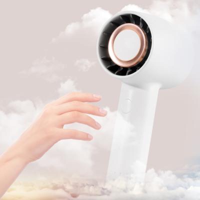 China 2022 de krachtige BLDC-Draagbare 2000mah Navulbare Handige Ventilator van Motormini leafless USB Te koop