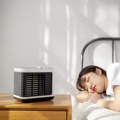 Cina Gli ioni negativi ventilano il fan più fresco: Condizionatore d'aria portatile, 3 velocità & luce calda in vendita