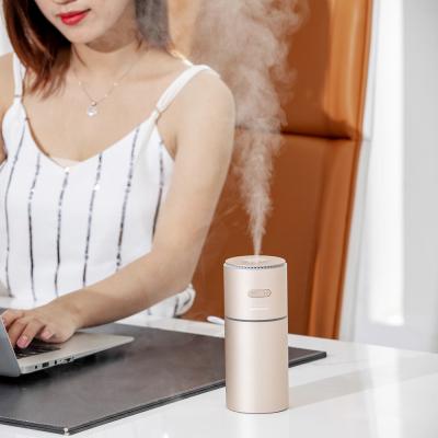 Cina Automobile Mini Usb Air Humidifier Negative Ion Colorful Ultrasonic Household in vendita