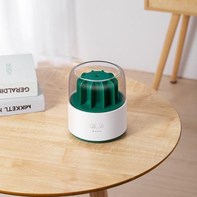Cina Spruzzo della foschia dell'olio essenziale 2 del cactus del diffusore 200ml dell'olio dell'aroma della luce notturna del LED in vendita