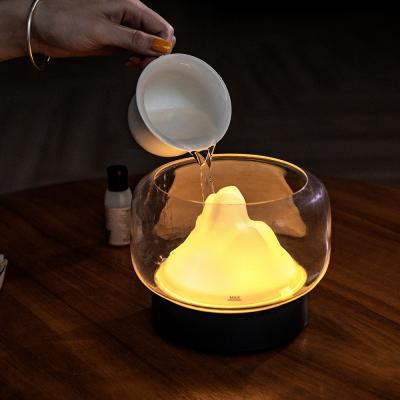 Cina Diffusore dell'olio essenziale di aromaterapia della luce della montagna 400ml LED del diffusore dell'olio dell'aroma della foschia in vendita
