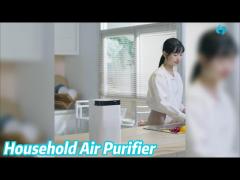 Mini Portable Household Air Purifier UV Light 10000MAH Battery With H12 / H13 Filter