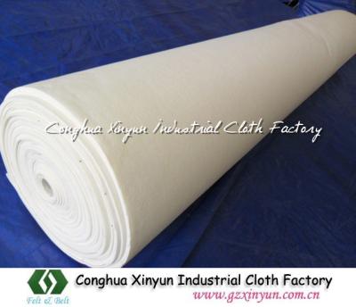 China Polyester Needle Felt Padding for sale