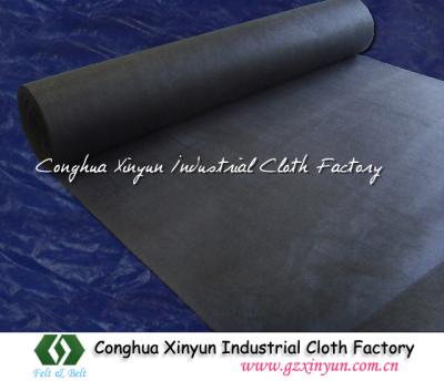 China Cutting Table Black Cloth Felt for sale