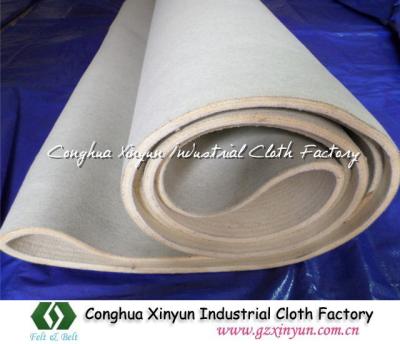 China Tannery Sammying Felt,Sammying Machine Felt, Woolen Felt for sale