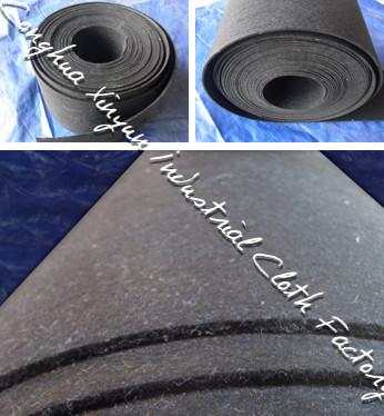 China Black Glass Cutting Felt for sale