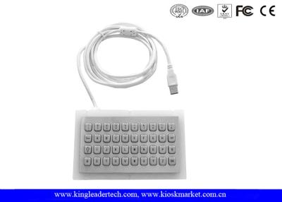 China Rugged Water proof Panel Mount Keyboard Metal , mini keyboard industrial with 40 Keys for sale