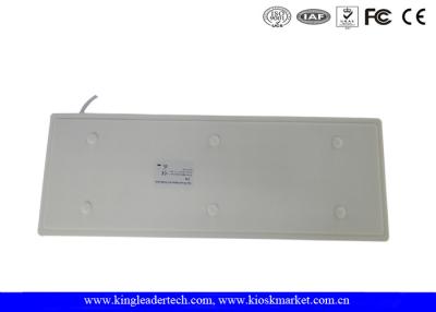 Chine Les pleines clés de couleur blanche imperméabilisent le clavier avec la conformité IP68, CE/FCC/RoHs à vendre