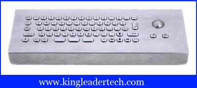 China Teclado industrial do Desktop da pegada IP65 pequena com o mini Trackball do diâmetro de 25mm à venda