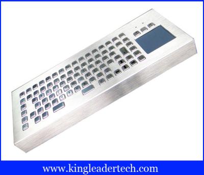 Cina tastiera da tavolino industriale 86Keys impermeabile con il touchpad in vendita