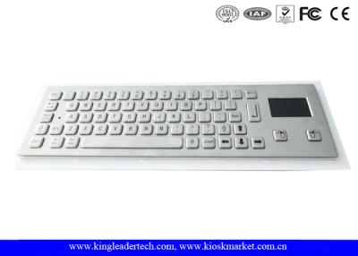 China Dust-proof And Liquid-Proof Panel Mount Industrial Kiosk Touchpad Keyboard for sale