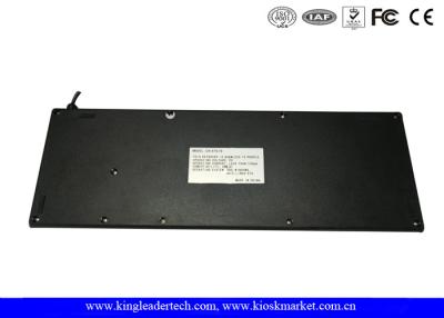 China Plastic Industrial Computer Keyboard With Function Keys And Integrated Trackball for sale