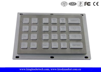 Cina Supporto industriale illuminato del pannello della tastiera numerica con le chiavi della matrice 6x4 in vendita
