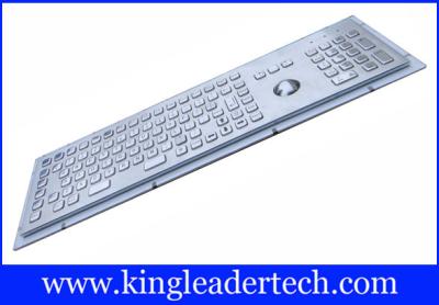 China Industrial Kiosk Computer Metal Keyboard With Panel Mount Function Keys for sale