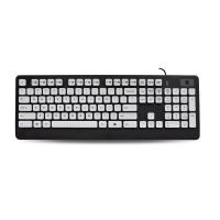 China USB Plastic Keyboard With Fingerprint Reader Function Keys Multimedia Keys And Numeric Keys for sale