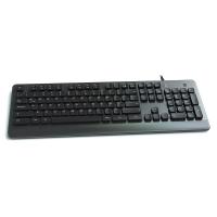 China USB Plastic Keyboard With Fingerprint Reader Function Keys Multimedia Keys And Numeric Keys for sale