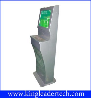 중국 각자 서비스 어려운 금속 키보드를 가진 상호 작용하는 터치스크린 간이 건축물 판매용