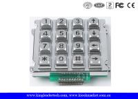 China Control System Metal Industrial Numeric Keypad With / Without Backlight for sale