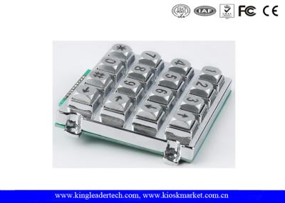 China Control System Metal Industrial Numeric Keypad With / Without Backlight for sale