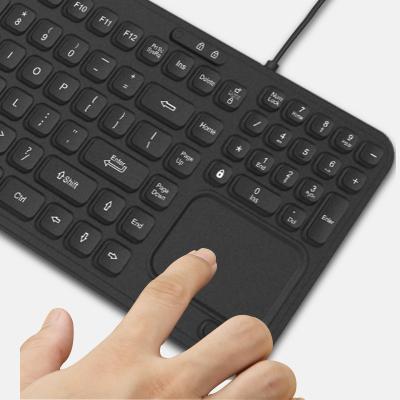 中国 IP68 洗える医療用産業用バックライトキーボード 機能キー,Numericaキーボードとタッチパッド 販売のため