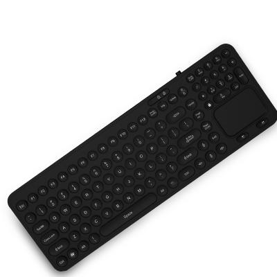 Cina Tastiera retroilluminata IP68 lavabile, di tipo militare, medico e industriale, con tasti funzione, tastierino numerico e touchpad in vendita