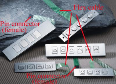 Cina Prova della polvere della tastiera numerica di industriale del metallo IP65 con 4 brevi chiavi del metallo di viaggio in vendita
