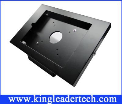 Cina Recinzione da tavolino del chiosco del nero 9.7Inch Ipad con la serratura di sicurezza per antifurto in vendita