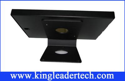 Cina Recinzione da tavolino del chiosco del nero 9.7Inch Ipad con la serratura di sicurezza per antifurto in vendita
