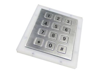 China 3*4 Flat Keys  Computer Numeric Keypad Panel Mounted Optional Keys Layout Characters for sale