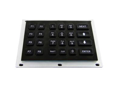 China Galvanisierte schwarze industrielle Matrix-Schlüssel IP65 NEMA4X der numerischen Tastatur-6x4 zu verkaufen