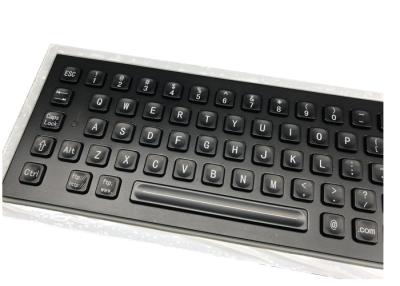 China 20mA Black Metal Keyboard 64 Keys Integrated Touchpad SS Electrophoretic for sale