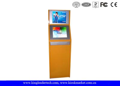 China Double Display Self Service Touch Screen Kiosk Vandal Proof For Theater for sale