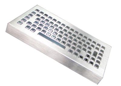 China Metal 12 Function Keys Stainless Steel Keyboard For Industrial Environment for sale