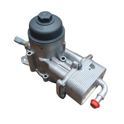 China Car Parts 2.0 Engine Oil Cooler Assembly For Peugeot 3008 307 308 408 508 Citroen C5 SHIJIA OE 1103N3 9650348180 for sale