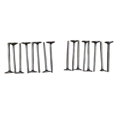 중국 레노 니산 다시아용 엔진 흡입 및 배기 밸브 OE 7701471378 7701473354 판매용